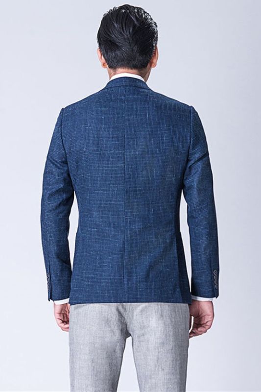 Men Dark Blue Business Jacket | Blazer | Bradymensuit